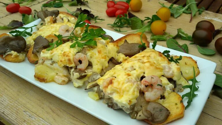 Merluza Rellena de Gambas y Champiñones: Receta Fácil y Deliciosa para ...