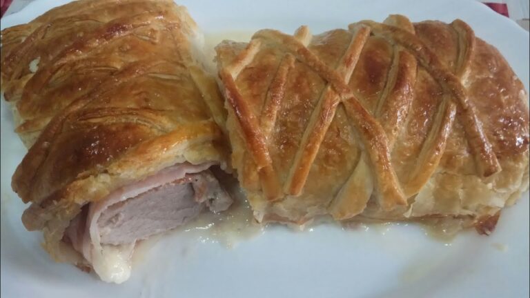 Delicioso Solomillo Wellington con Bacon y Queso: Receta Fácil y ...